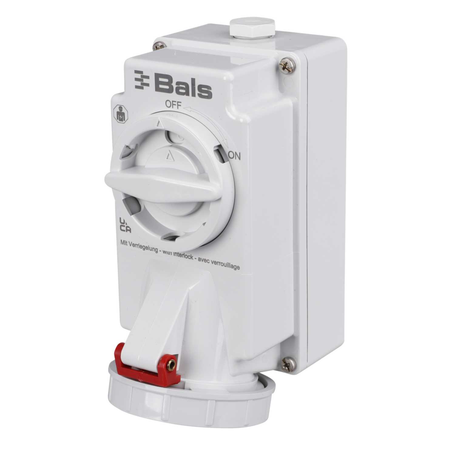 Ceenorm Quick Connect 16A 3P+N+E 415V Interlocked Socket IP67 (16186) | CEF