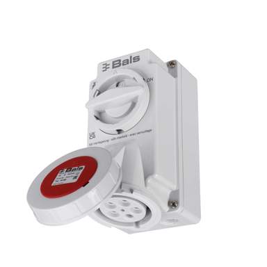 Ceenorm Quick Connect 16A 3P+N+E 415V Interlocked Socket IP67 (16186) | CEF