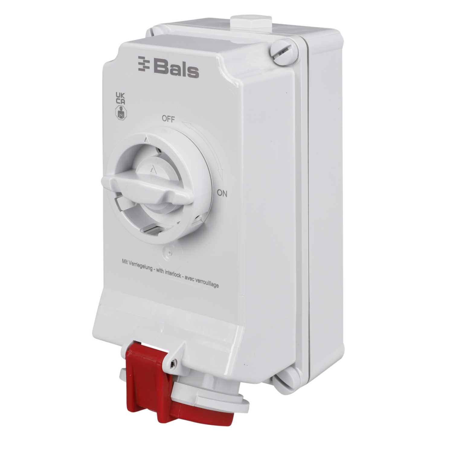 Ceenorm Quick Connect 32A 3P+E 415V Interlocked Socket IP44 (16201) | CEF