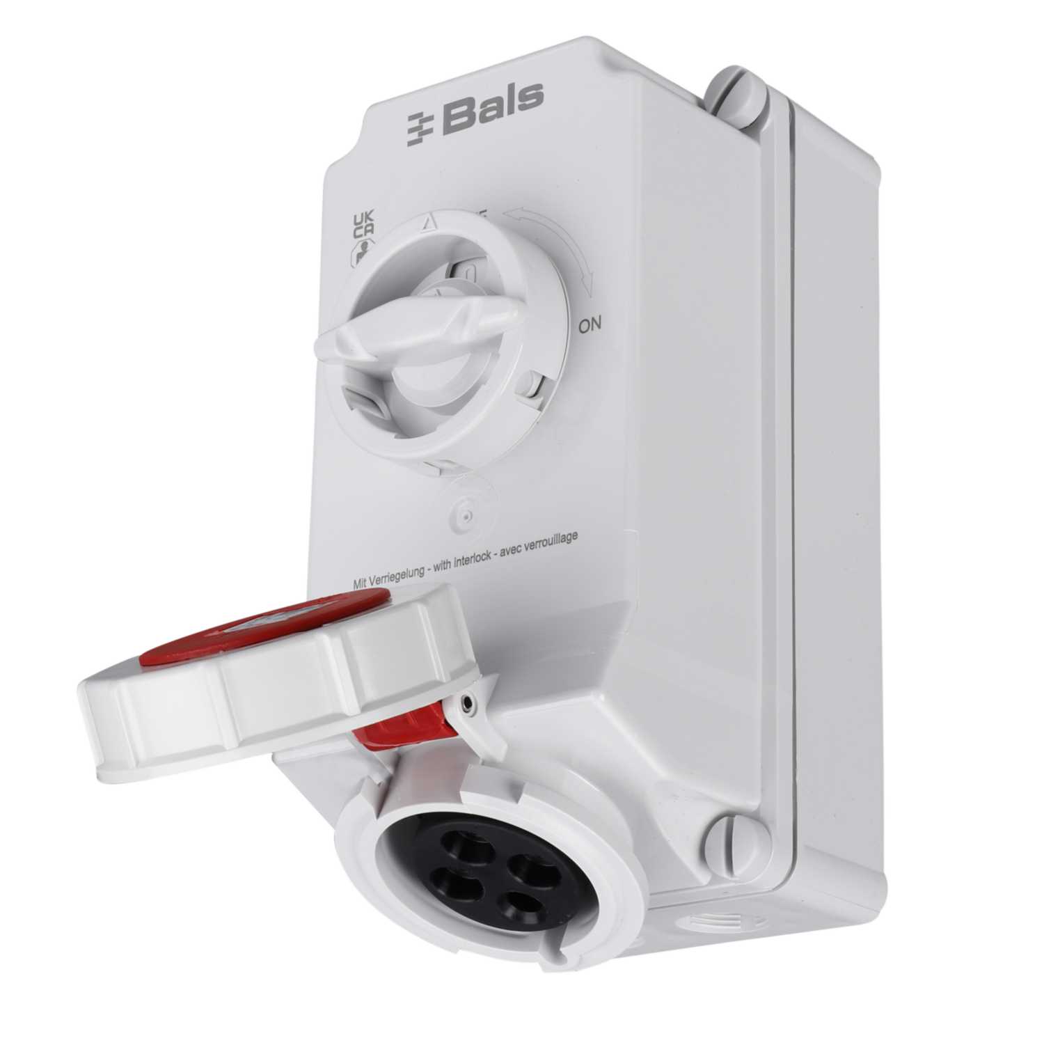 Ceenorm Quick Connect 32A 3P+E 415V Interlocked Socket IP67 (16202) | CEF