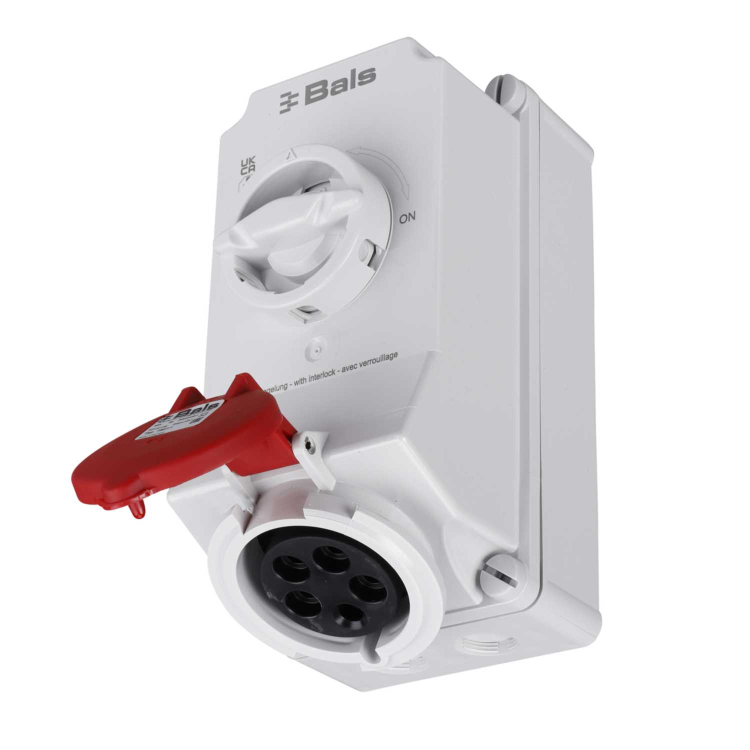 Ceenorm Quick Connect 32A 3P+N+E 415V Interlocked Socket IP44 (16211) | CEF