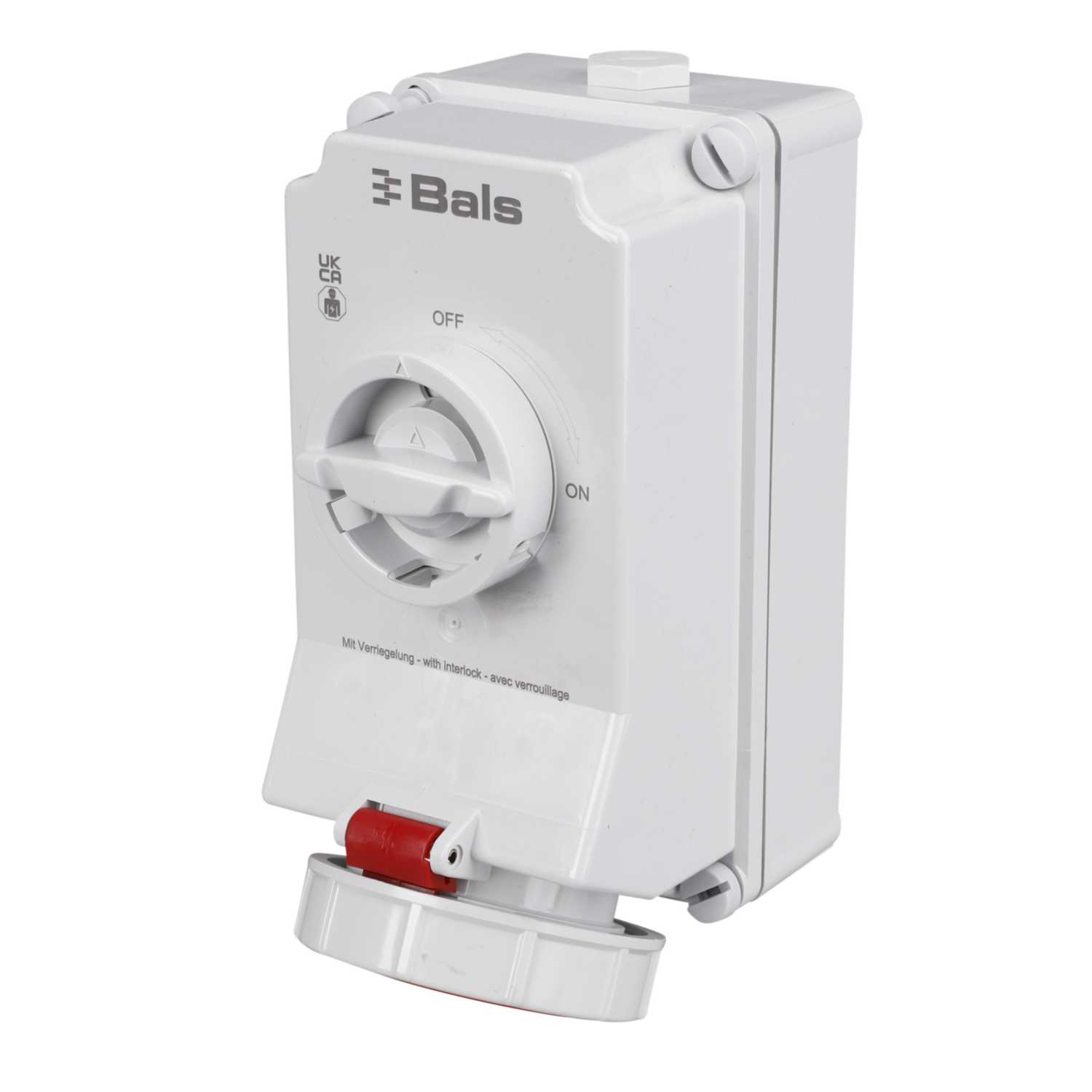 Ceenorm Quick Connect 32A 3P+N+E 415V Switched Interlocked Socket IP67 ...