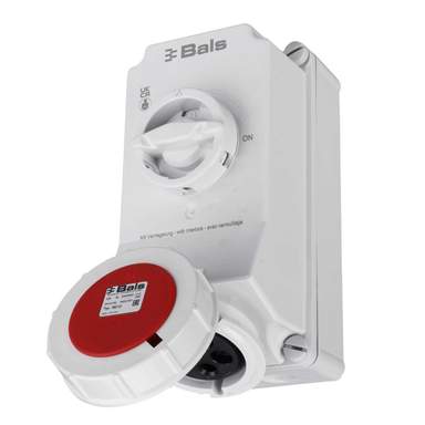 Ceenorm Quick Connect 32A 3P+N+E 415V Switched Interlocked Socket IP67 ...