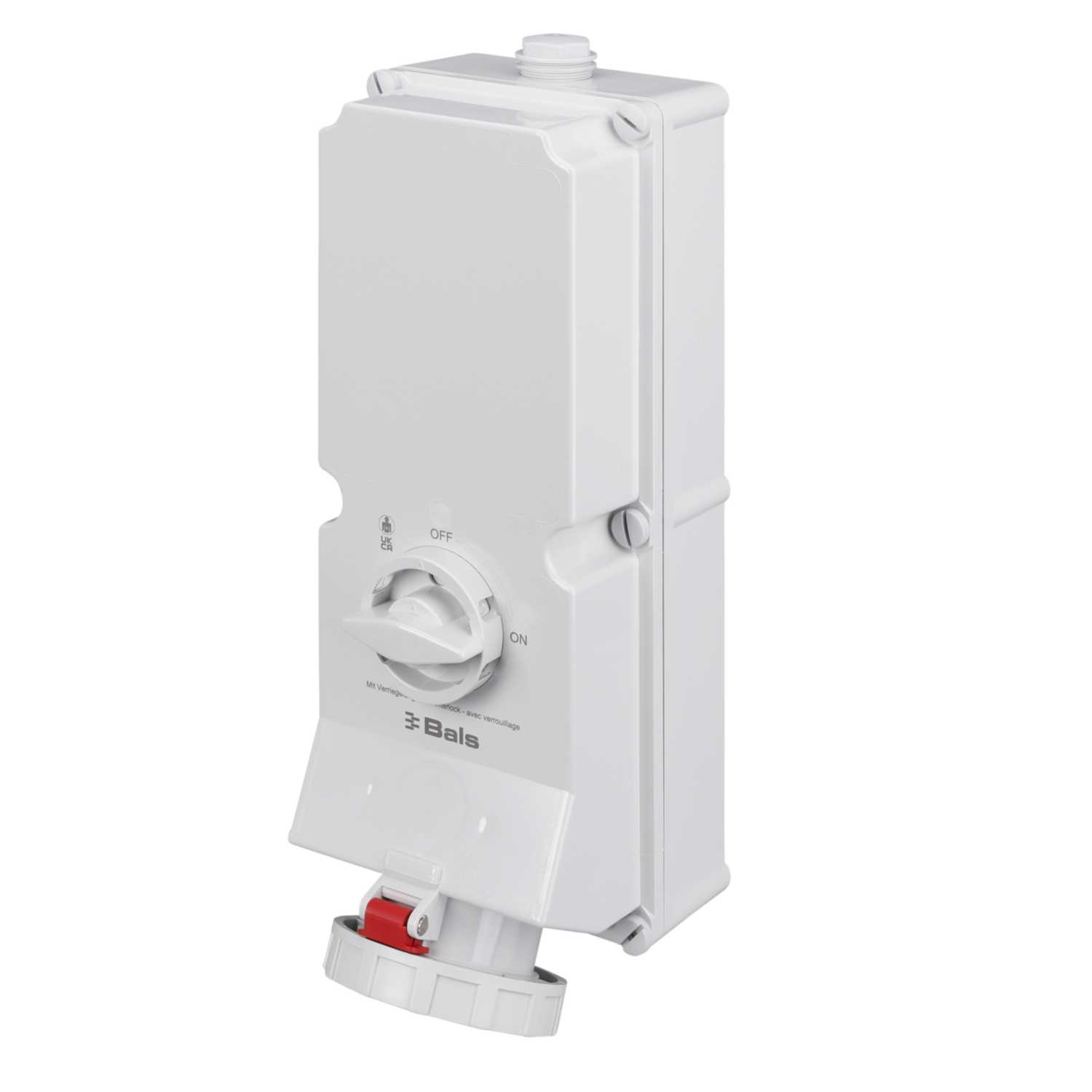 Ceenorm 125A 3P+N+E 415V Switched Interlocked Socket IP67 (169) | CEF
