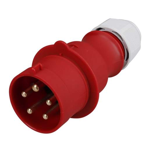 Ceenorm 32A 3P+N+E 415V Plug IP44 (204-TLS) | CEF