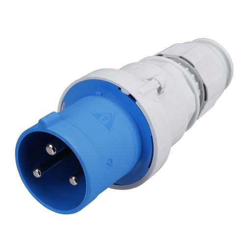 Ceenorm 63A 2P+E 230V Plug IP44 (2104.) | CEF