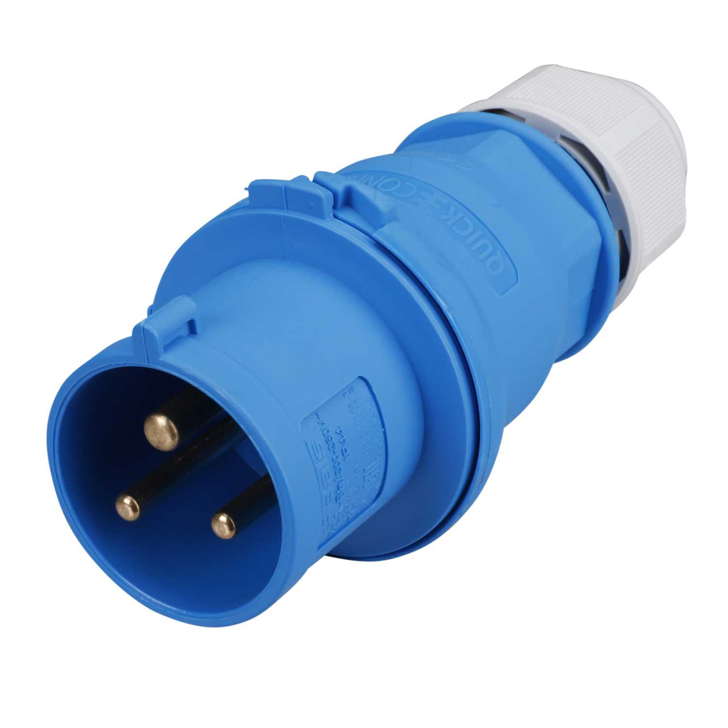 Ceenorm Quick Connect 32A 2P+E 230V Plug IP44 (2138) | CEF