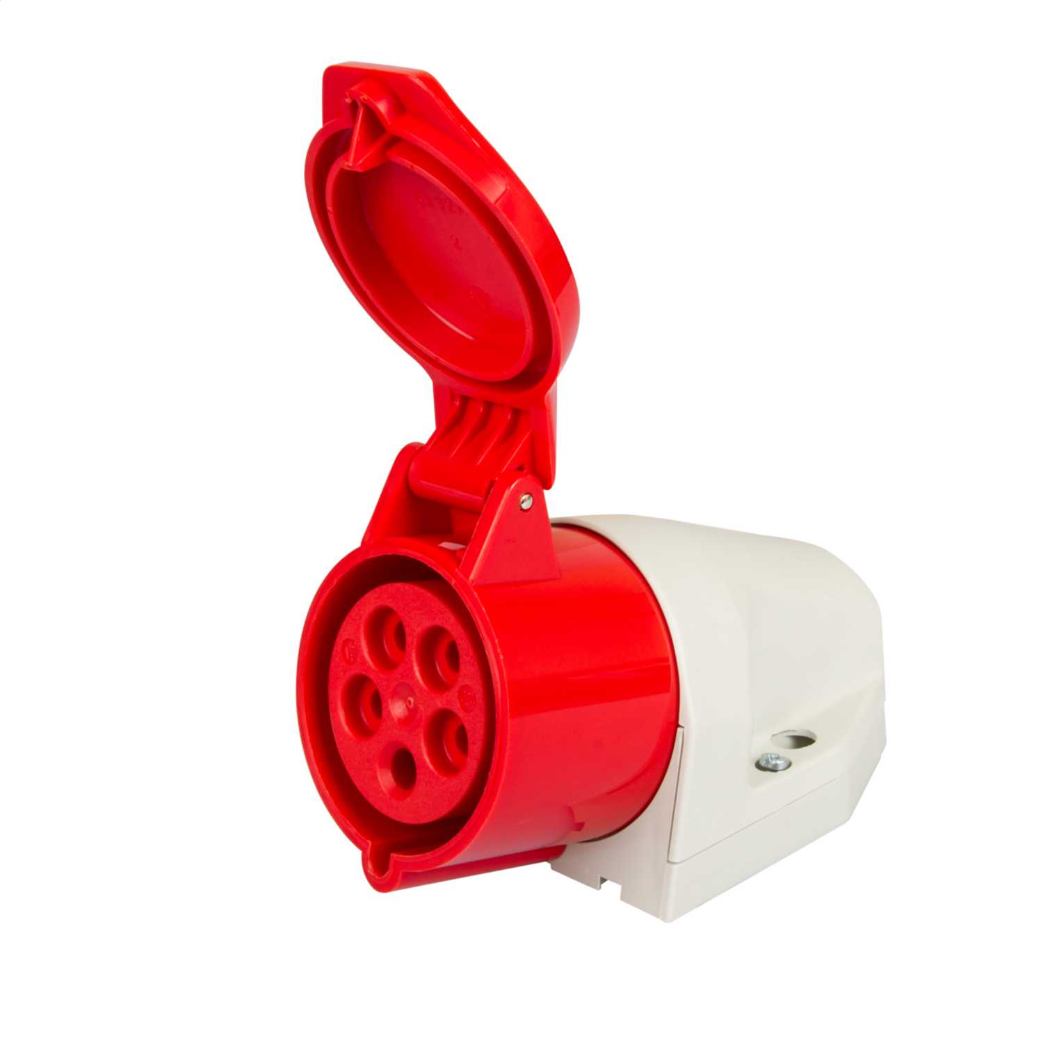 Walther 32A 3P+N+E 415V Wall Mounted Socket IP44 (130) | CEF