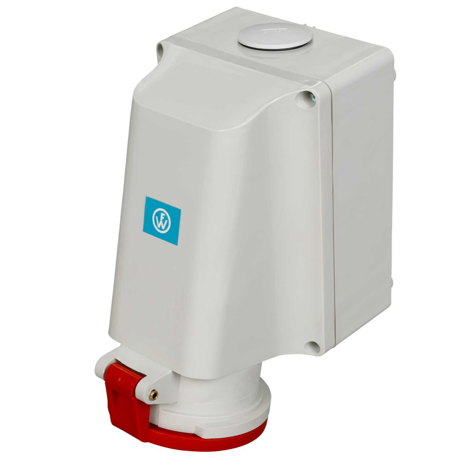 Walther 63A 3P+N+E 415V Wall Mounted Socket IP44 (161) | CEF