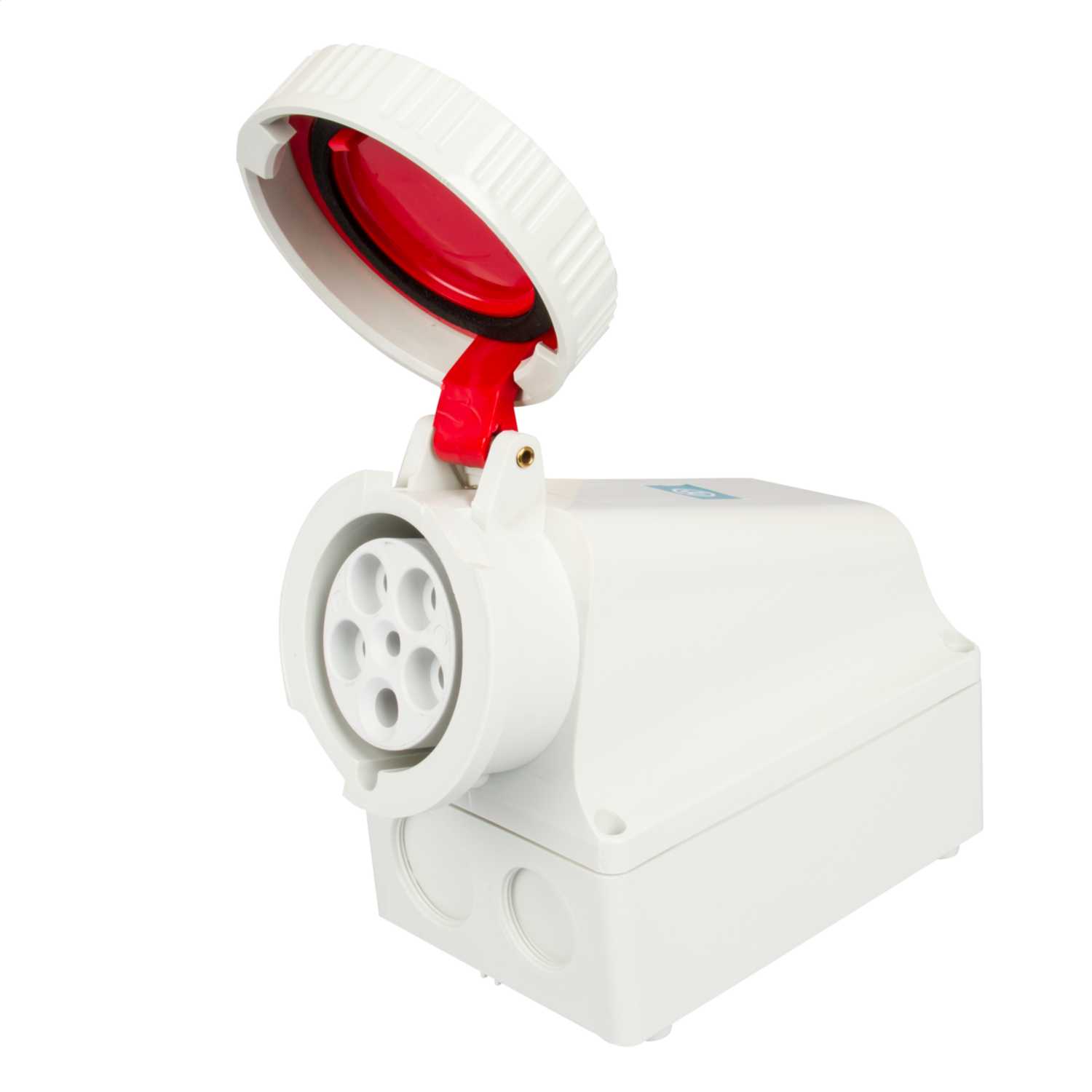 Walther 63A 3P+N+E 415V Wall Mounted Socket IP67 (169) | CEF