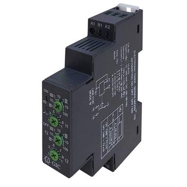 GIC 8A 12-230V AC / DC Asymmetrical Recycler Timer SPCO (1CJDT0) | CEF