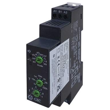 GIC 8A 12-230V AC / DC Multi Function Timer SPCO (1CMDT0) | CEF