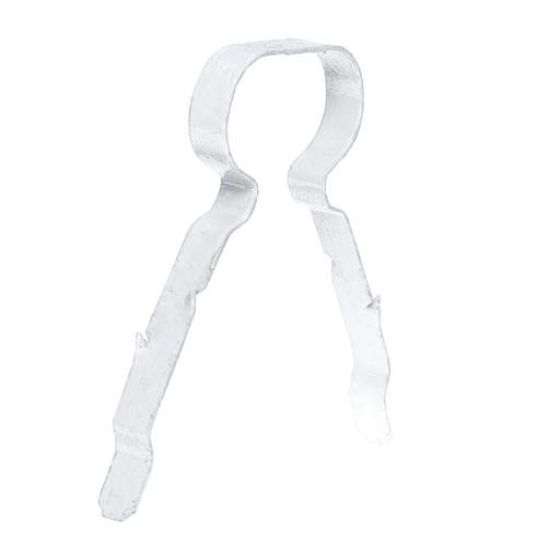 LINIAN 9 to 11mm Double Fire Clip White (Pack of 100) (1LCW9112) | CEF