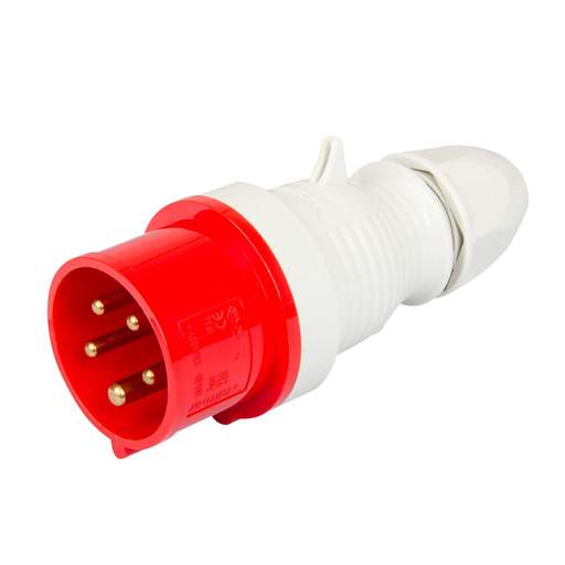 Walther 16A 3P+N+E 415V Plug IP44 (210) | CEF