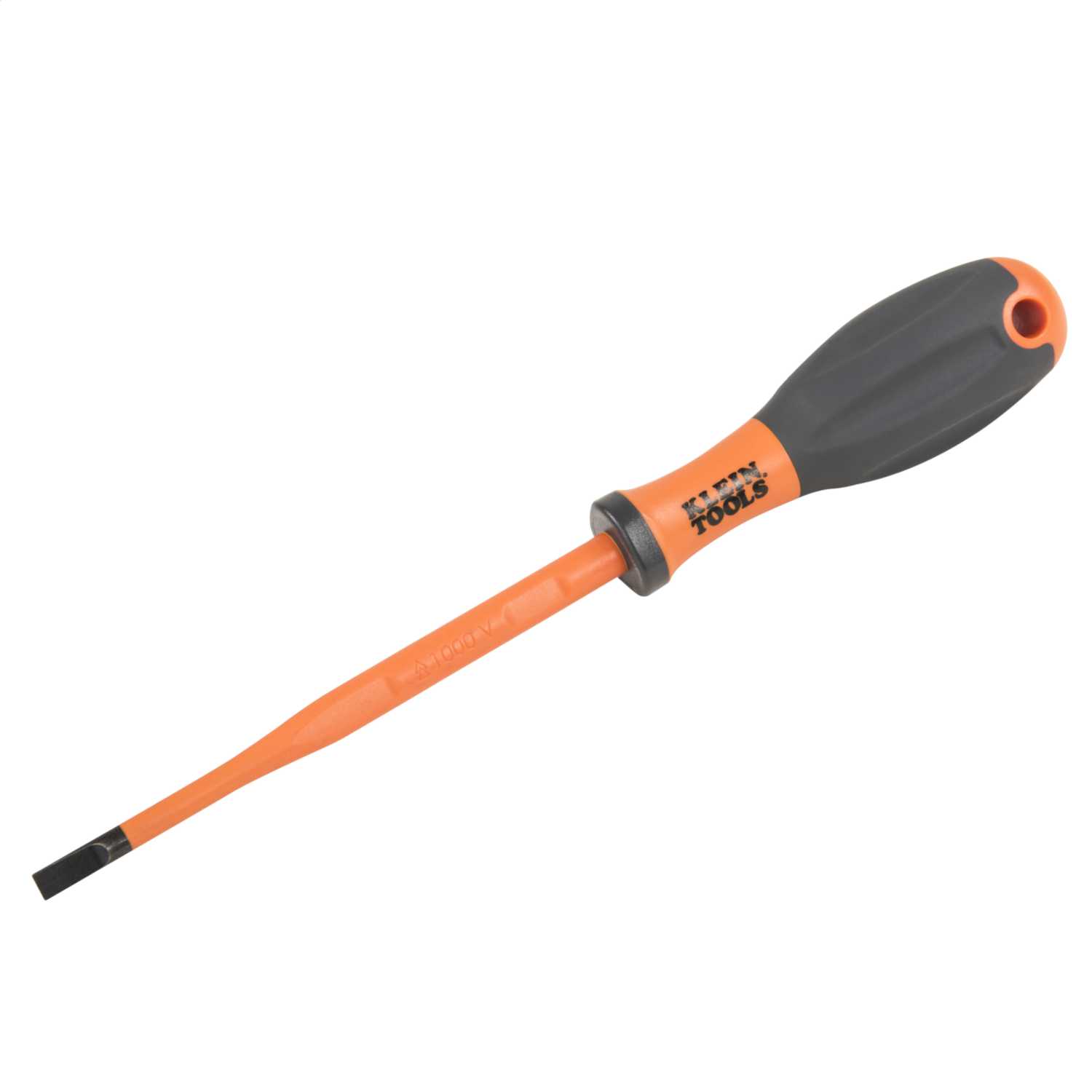 Klein 5.5mm x 125mm VDE Insulated Slotted Screwdriver (32244INS) | CEF