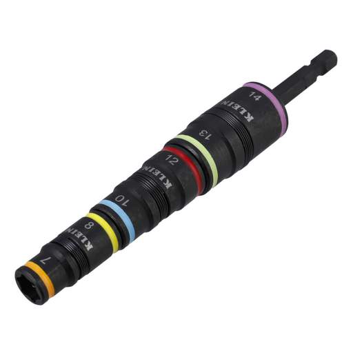 Klein 6-in-1 Impact Rated Metric Flip Socket Set (32933M) | CEF