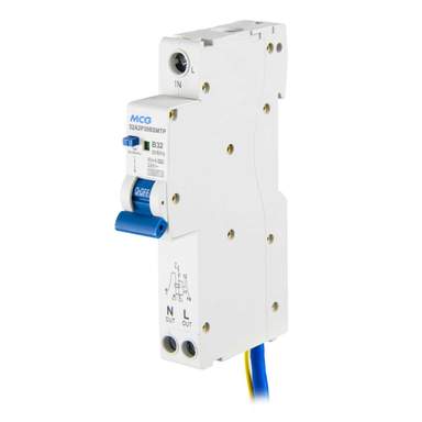MCG 32A 1P+N 1 Module B Curve 10kA 30mA Type A RCBO (32A2P30BSMTP) | CEF