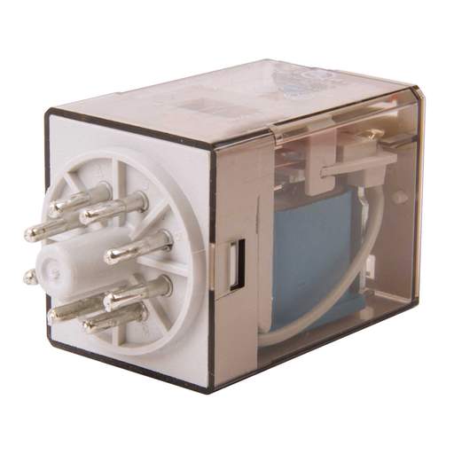 Finder 8 Pin 24V DC 10A 2 Pole Octal Base Plug In Relay (Blister Packed) (6012-9024BP) | CEF