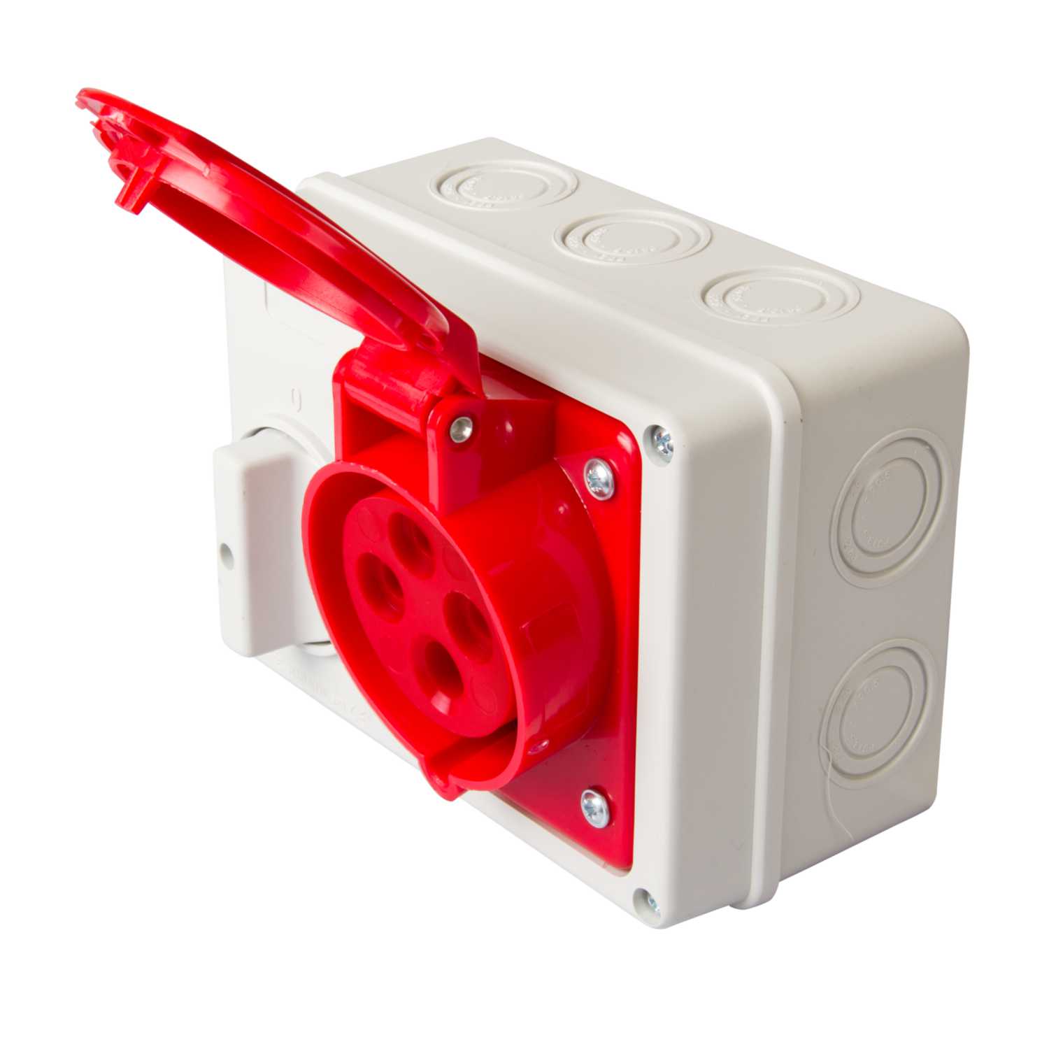 MCG 32A 3P+E 415V Horizontal Interlocked Switched Socket IP44 (6.6224.6 ...