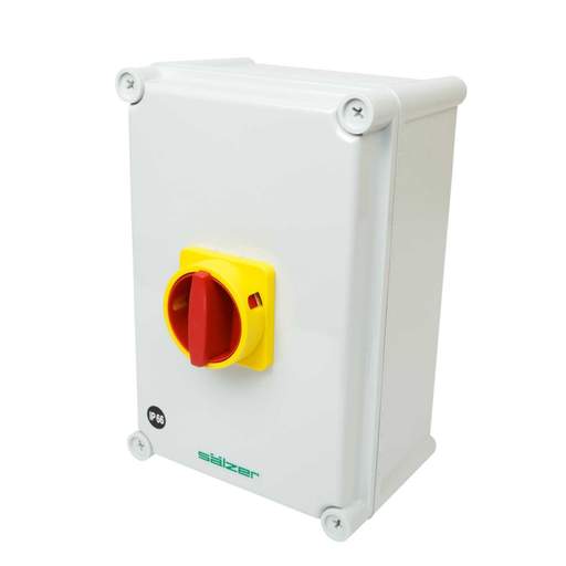 Salzer 63A 6 Pole Rotary Isolator Switch IP66 (6P63ASM) | CEF