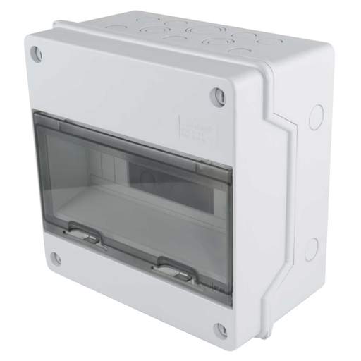 MCG 12 Module Insulated Enclosure with Access Window and DIN Rail (920. ...
