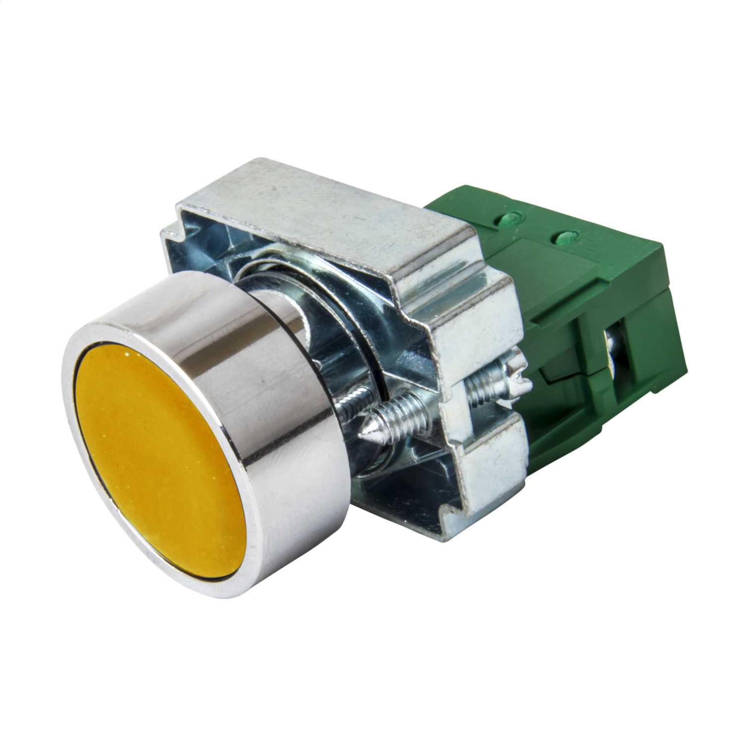 MCG Flush Momentary 1 NO Pushbutton Amber (APB 10) | CEF