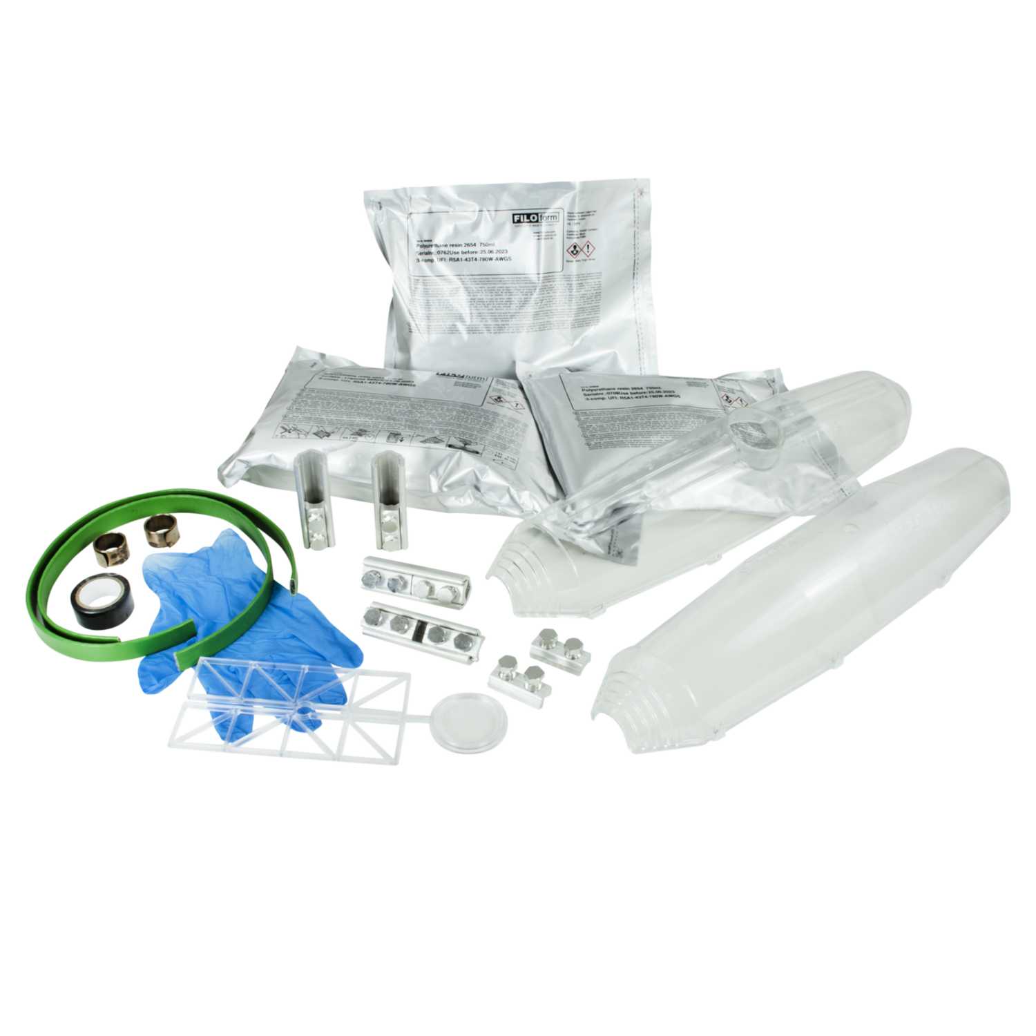 F4P CM4+C Straight Resin Joint Kit for Cables up to 120mm 4 Core (CM4+C ...