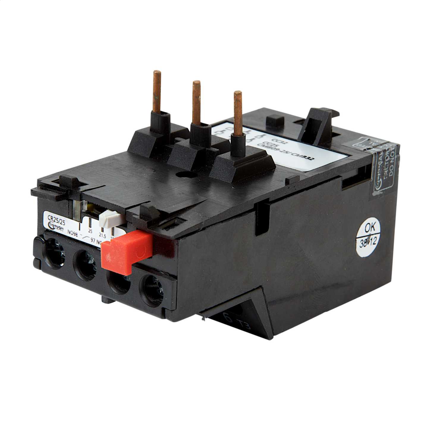 Crompton 18 to 25A Overload Unit (CR25/25) | CEF