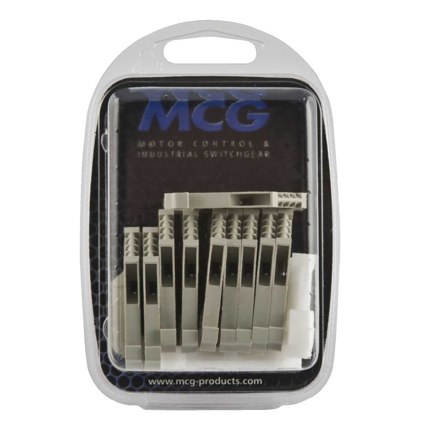 MCG 4mm DIN Rail Terminal Pack (CTP4A) | CEF