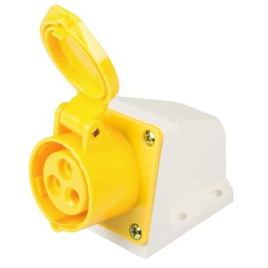 MCG 16A 2P+E 110V Wall Socket IP44 (CX163P110W) | CEF