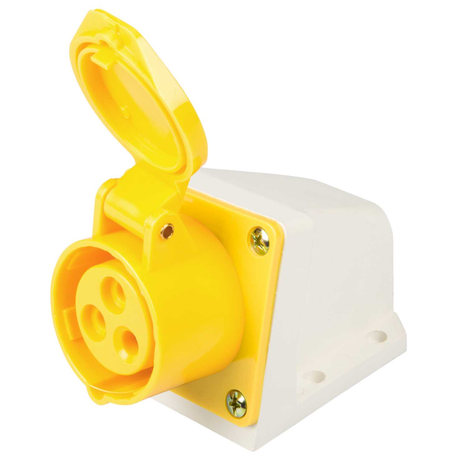 Connexs 16A 2P+E 110V Wall Socket IP44 (CX163P110W) | CEF