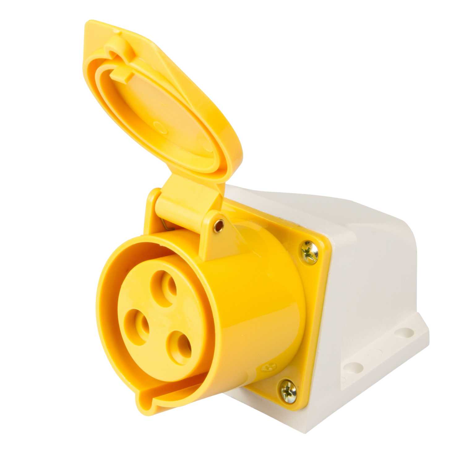 Connexs 32A 2P+E 110V Wall Socket IP44 (CX323P110W) | CEF