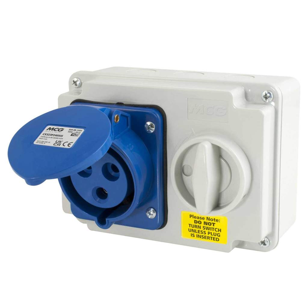 Outdoor Socket 2 Way Splitter 16a 220v Ip44 2 Way 3 Pin | Seychelles ...