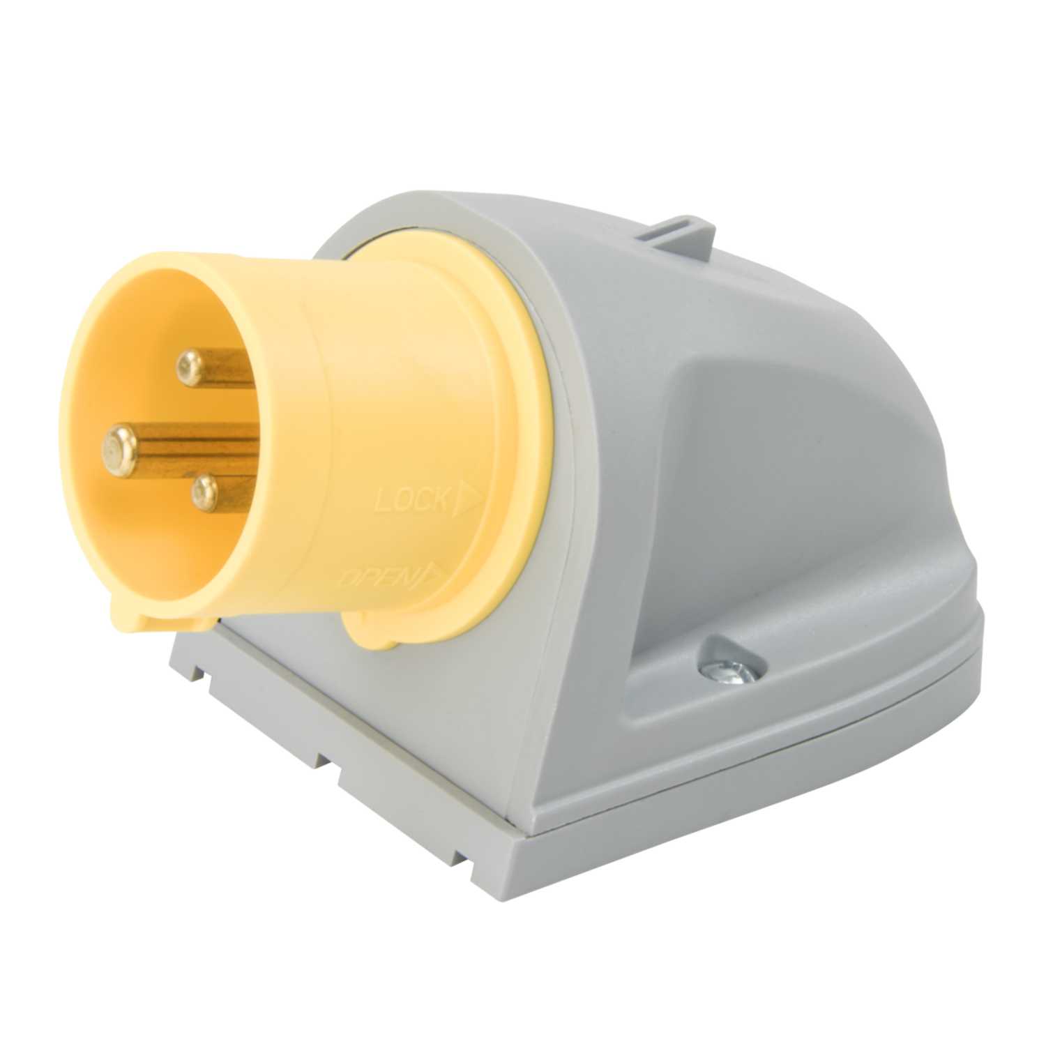 Connexs 16A 2P+E 110V Wall Mounted Appliance Inlet IP44 (CXN163P110AIWP ...