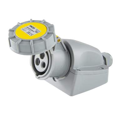 MCG 16A 2P+E 110V Wall Mounted Socket IP67 (CXN163P110W67A) | CEF