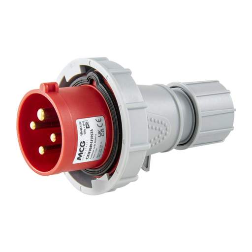 MCG 16A 3P+E 415V Plug IP67 (CXN164P415P67A) | CEF
