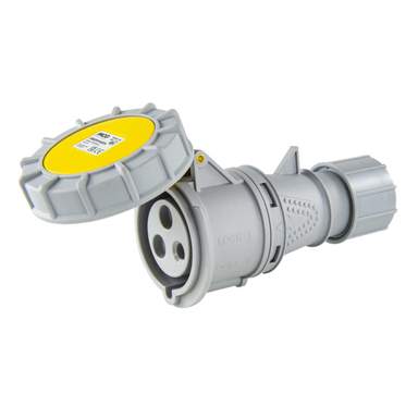 MCG 32A 2P+E 110V Coupler IP67 (CXN323P110C67A) | CEF
