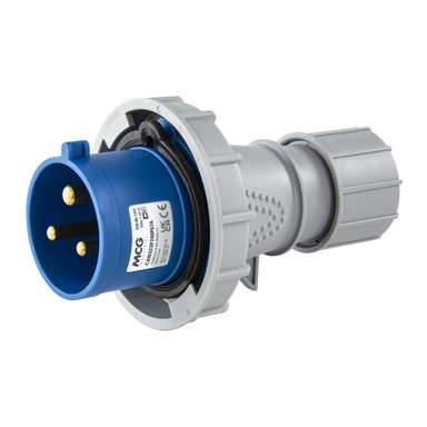 MCG 32A 2P+E 230V Plug IP67 (CXN323P240P67A) | CEF