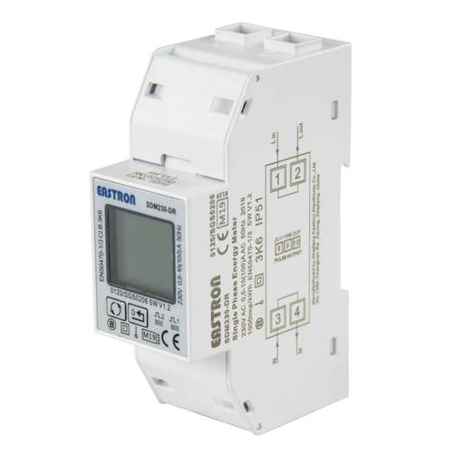 MCG 100A Single Phase 2 Mod kWh MID Meter (D1P100A/2M) | CEF