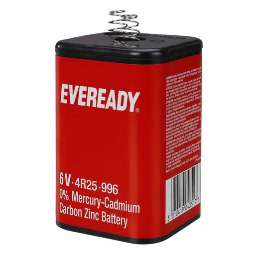Energizer 6V 4R25R / PJ996 Super Heavy Duty Battery (E300715401) | CEF