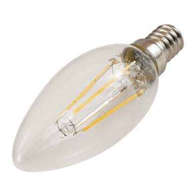 Fusion 4W SES LED Dimmable Filament Candle Lamp 2700K (EDLED/FCAN4SES ...
