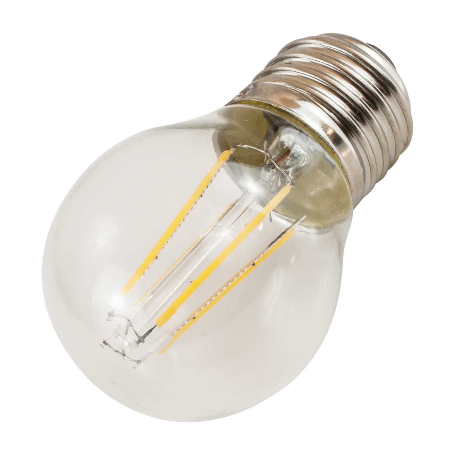 Fusion 4W ES LED Non Dimmable Filament Golf Ball Lamp 2700K (EDLED/FG45 ...