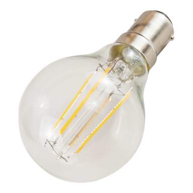 Fusion 4W SBC LED Non Dimmable Filament Golf Ball Lamp 2700K (EDLED ...