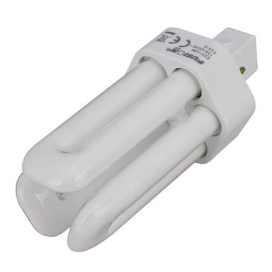 Fusion 13W GX24D-1 2 Pin Triple Compact Fluorescent Lamp 4000K (EDT13 ...