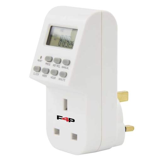 F4P 24 Hour/7 Day Plug In Digital Timer (F4P247/PI) | CEF