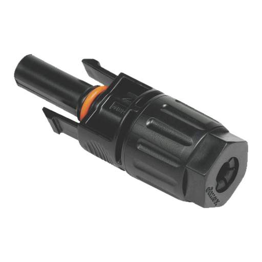 F4P 1500V DC PV Solar MC4 Straight Single Female Connector ...