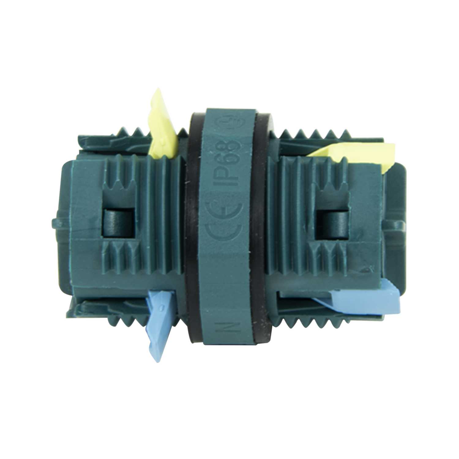 F4P 16A In-Line 3 Pole Cable Connector IP68 Black (F4PINLINEC) | CEF