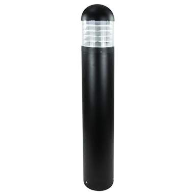 Fusion 1015mm ES/E27 Commercial Bollard Black (FBOLLARDES) | CEF