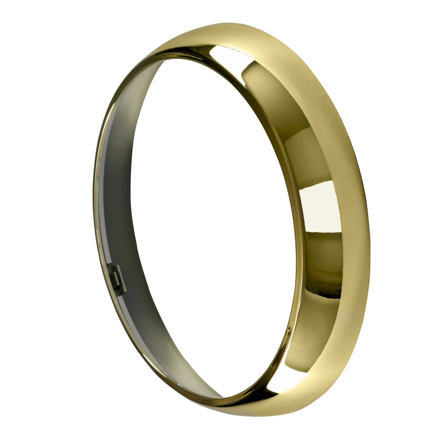 Fusion Polished Brass Bezel for Dome LED Bulkheads (FDOMEPB) | CEF