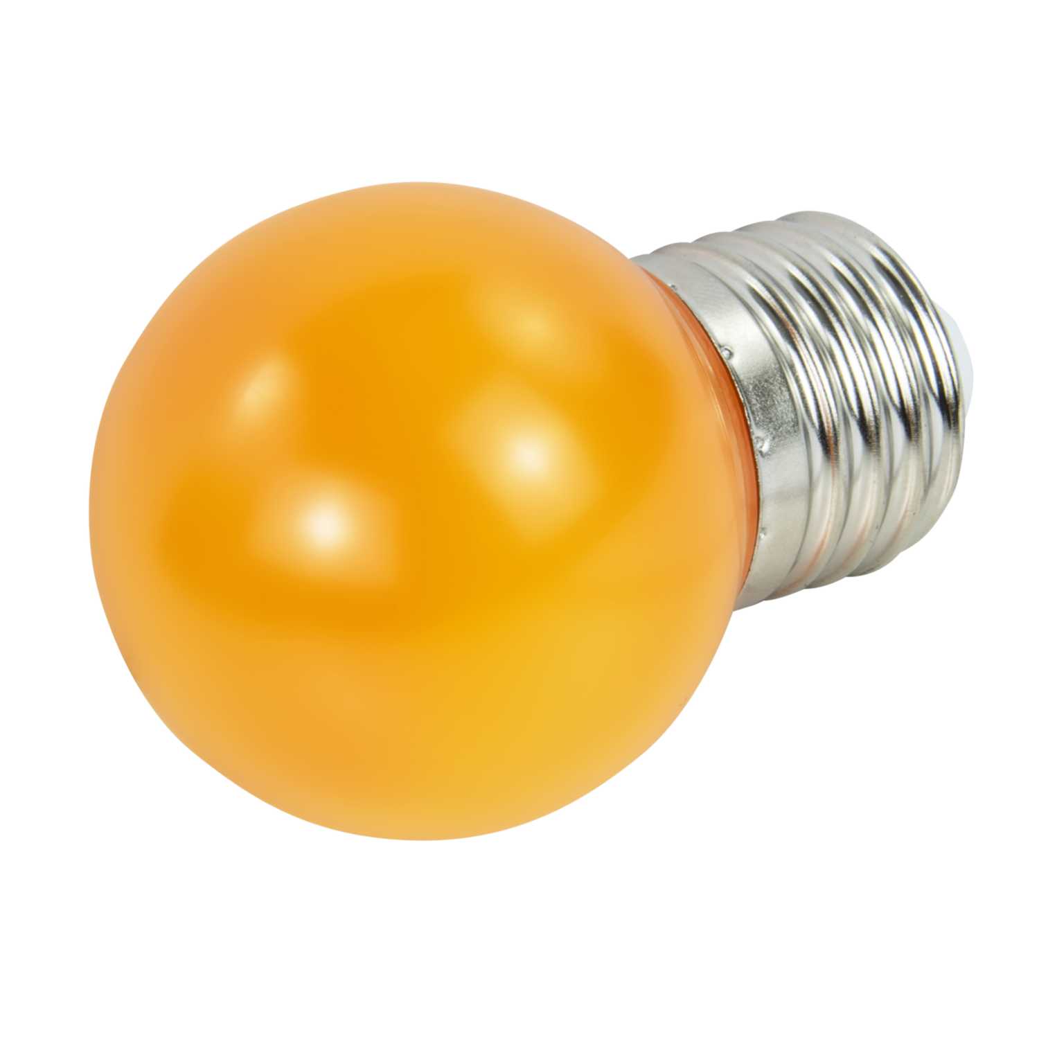 Fusion 1W ES LED Golf Ball Lamp Amber (FDRES/AM) | CEF